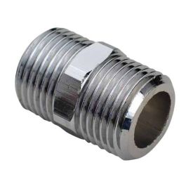 Forkromet brystnippel | VVS-Eksperten.dk | Kvalitet og billig VVS | Landsdækkende butikker