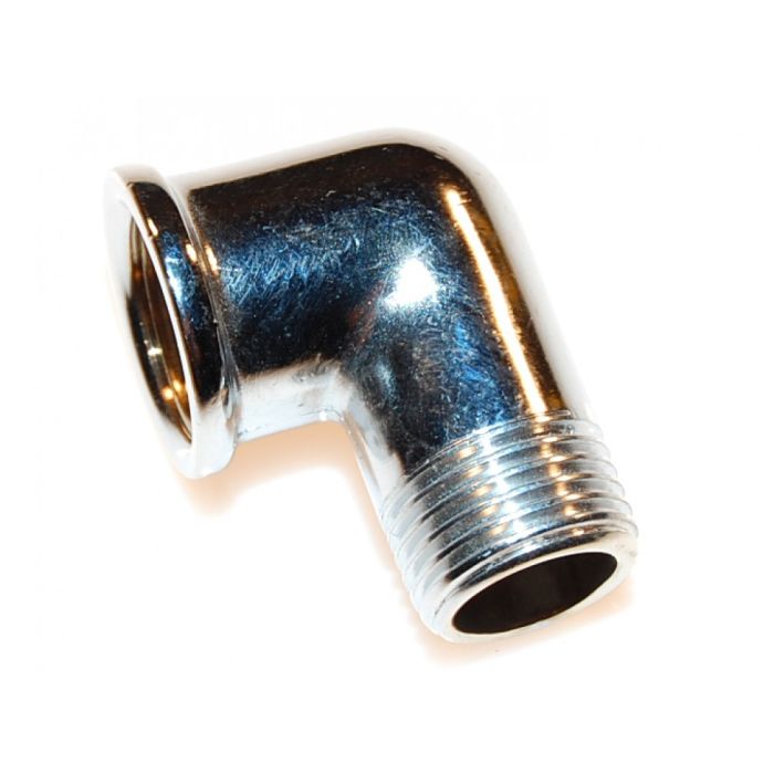 Krom vinkel muffe/nippel 1/2" | VVS-Eksperten.dk | Kvalitet og billig VVS | Landsdækkende butikker